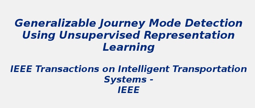 Mode Detection Using Unsupervised Representation Learning | S-Logix