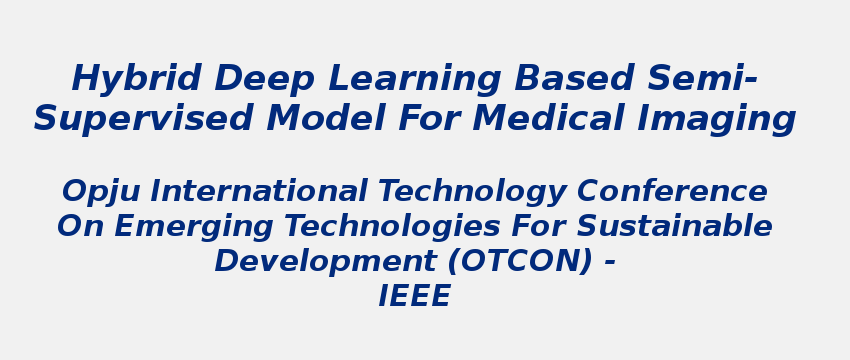 Semi-Supervised Model For Medical Imaging | S-Logix