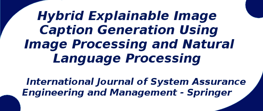 Hybrid Explainable Image Caption Using Image Processing and NLP | S-Logix