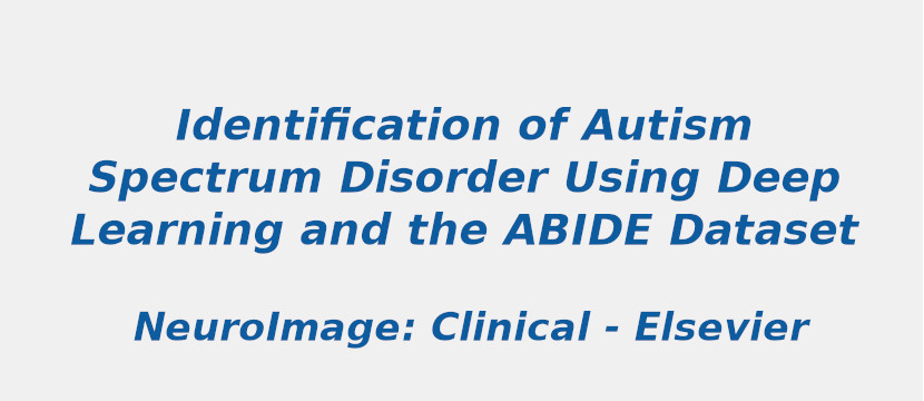 Top Research Topic of autism spectrum disorder using ABIDE dataset | S-Logix