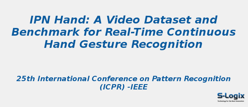 A Video Dataset and Benchmark for Real-Time Continuous HGR | S-Logix