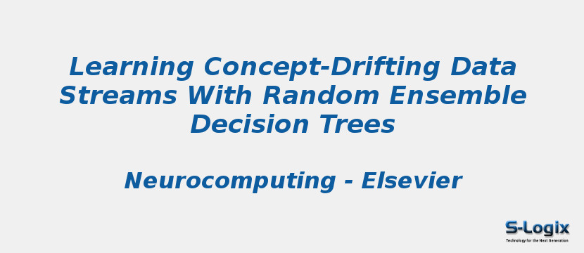 Learning Concept Drifting Data Streams With Random S Logix 2515
