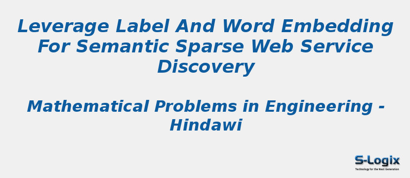 Leverage Label and Word Embedding for Semantic Sparse | S-Logix