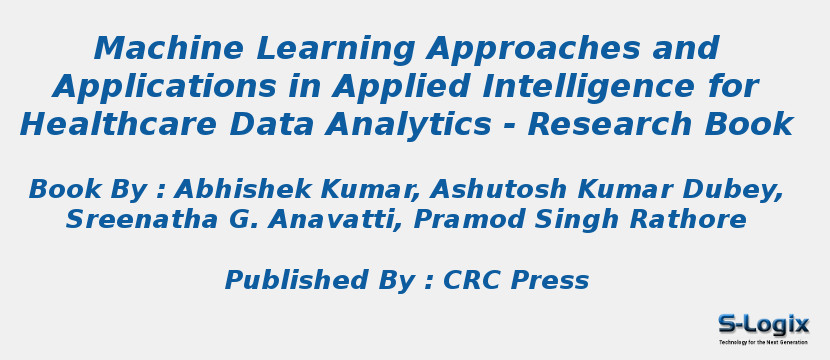 Top Books in Applied Intelligence for Healthcare Data Analytics | S-Logix