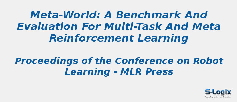 A Benchmark and Evaluation | S-Logix