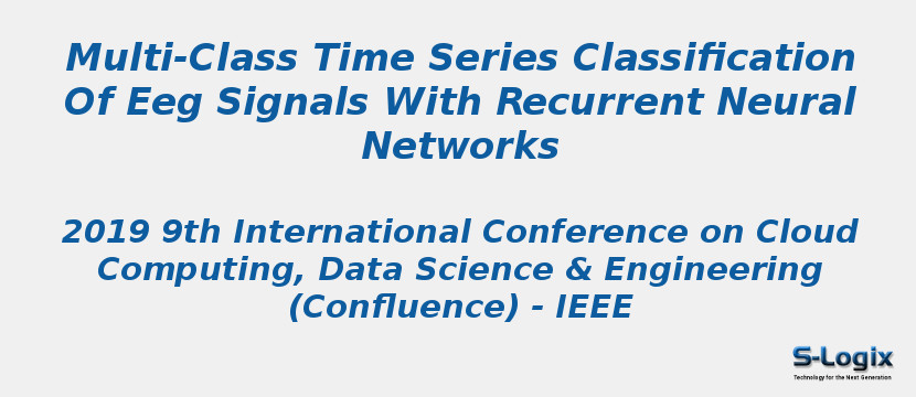 Multi-class time series classification of EEG signals | S-Logix