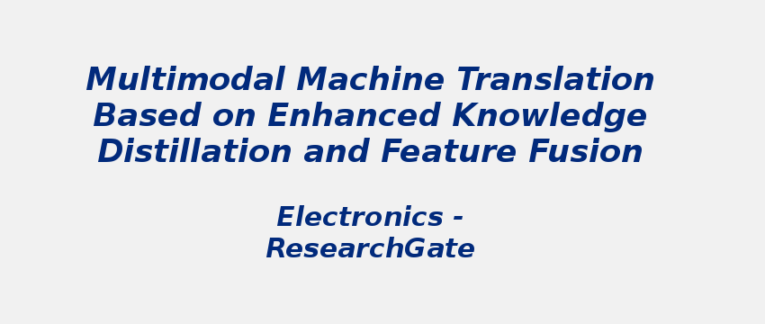 Translation Based On Enhanced Knowledge Distillation | S-Logix