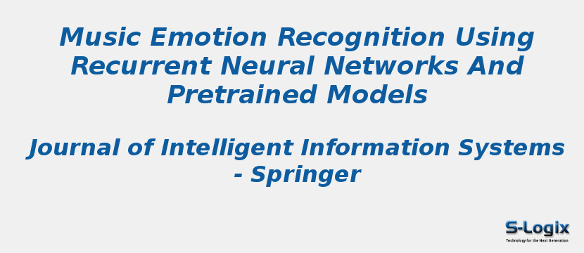 Music emotion recognition - Python Projects | S-Logix