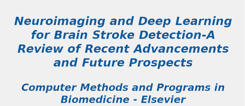 Latest Research Topic In Neuroimaging And Deep Learning For Brain