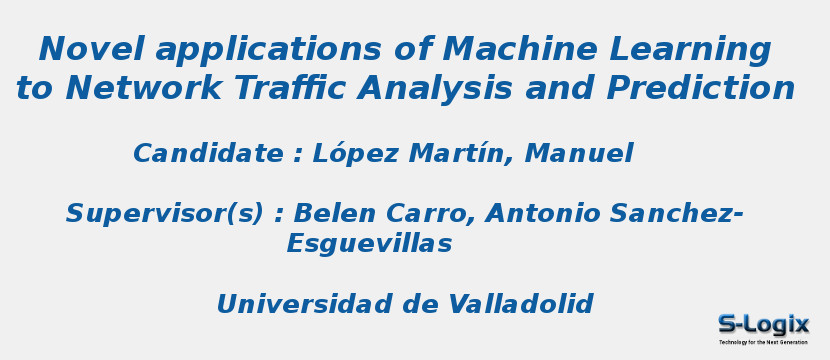 Novel applications of Machine Learning to Network - PHD Thesis | S-Logix