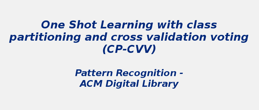 Class partitioning and cross validation voting | S-Logix