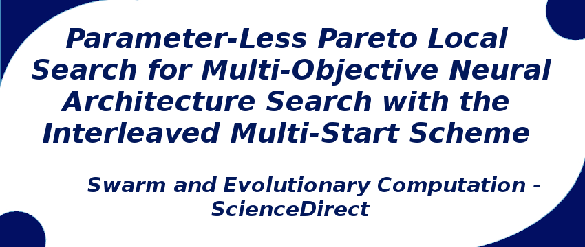 Parameter-Less Pareto Local Search for Multi-Objective NAS | S-Logix