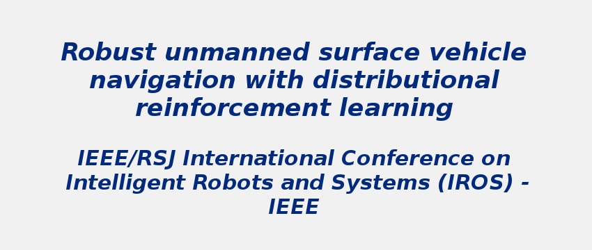 Vehicle navigation with distributional reinforcementlearning | S-Logix
