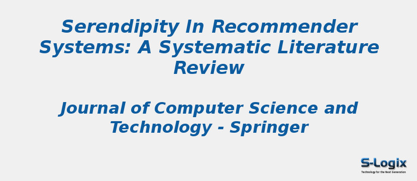 Systematic Literature Review | S-Logix