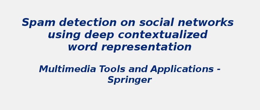 Spam Detection On Social Networks Of Word Representation S Logix
