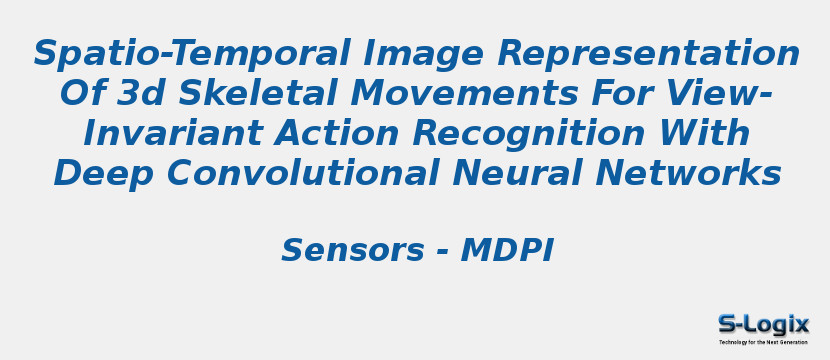 Spatio Temporal Image Representation Of 3d Skeletal Movements S Logix