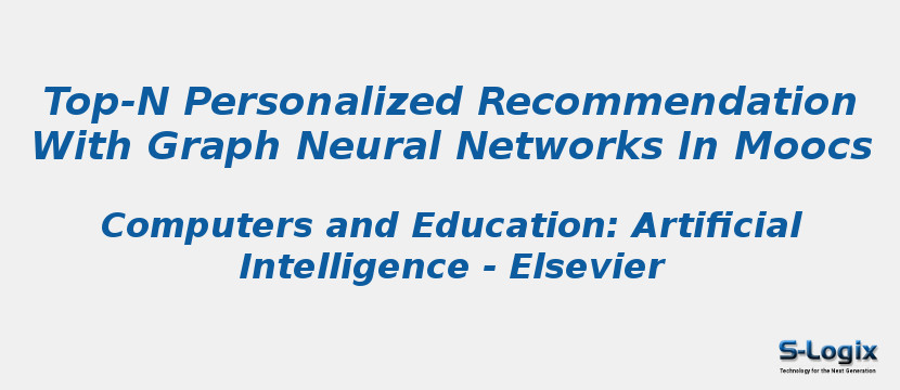 Graph Neural Networks In Moocs Python Projects S Logix