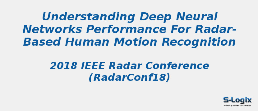 Deep Neural Networks Performance For Radar Based Human Motion S Logix