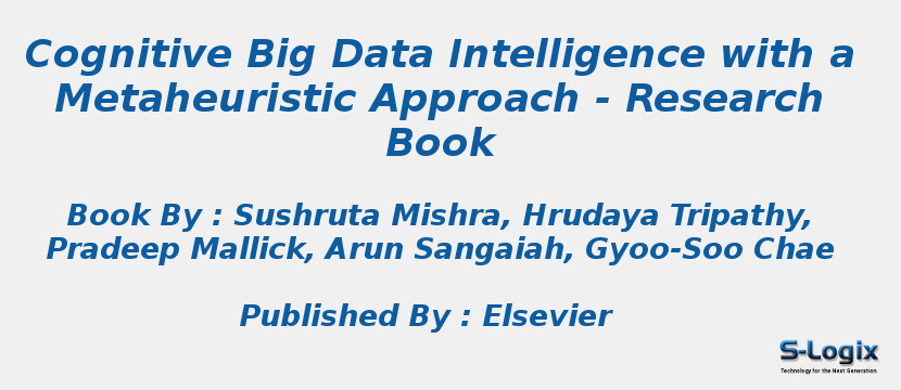 Best Books in Big Data Intelligence with a Metaheuristic | S-Logix