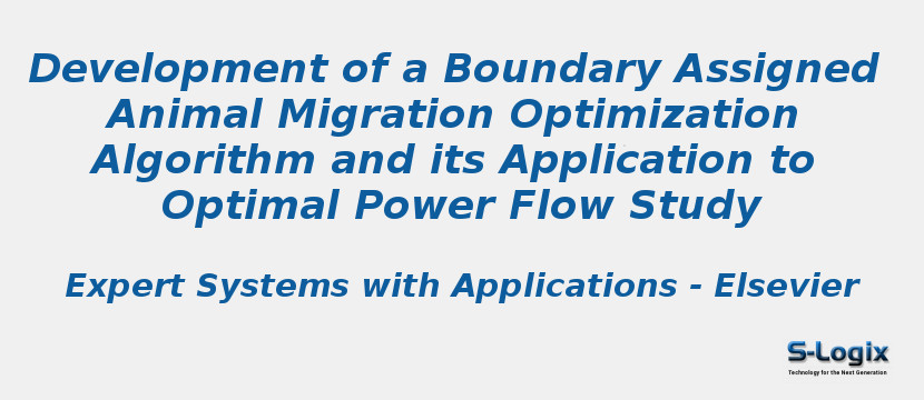 Boundary Assigned Animal Migration Optimization algorithm | S-Logix