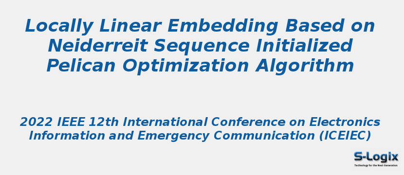 Linear Embedding Based On Neiderreit Sequence Initialized S Logix