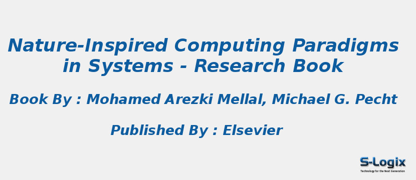 Great Books in Nature-Inspired Computing Paradigms in Systems | S-Logix
