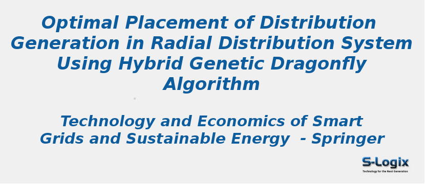 Hybrid Genetic Dragonfly Algorithm for Optimal Placement | S-Logix