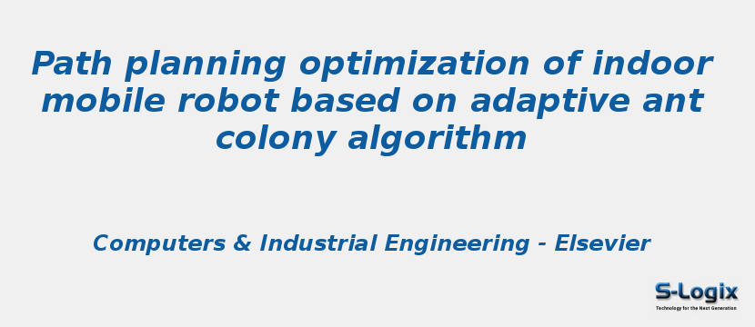 Path Planning Optimization Of Indoor Mobile Robot S Logix