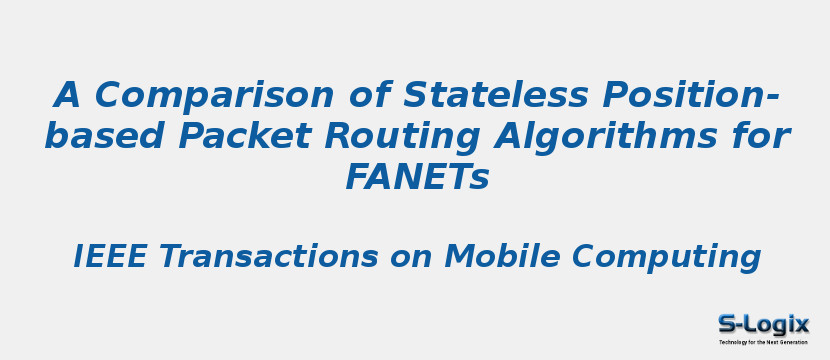 A Comparison Of Stateless Position Based Packet Routing Ns2 Projects
