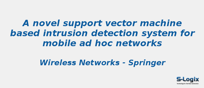 A novel support vector machine based intrusion detection system for ...