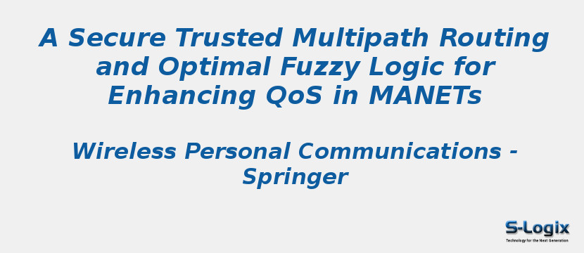 A Secure Trusted Multipath Routing Ns2 Projects S Logix S Logix