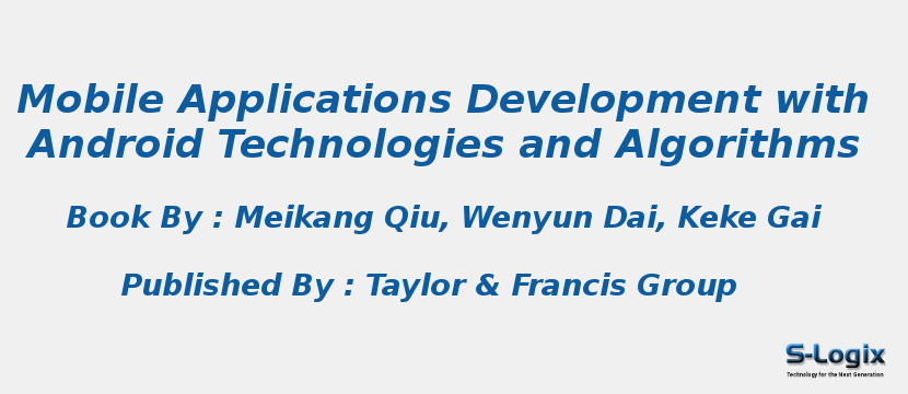 Good Research Books in Mobile Applications Development with Android | S-Logix