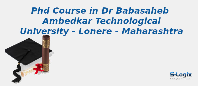 Dr Babasaheb Ambedkar Technological University | PhD Computer Science ...