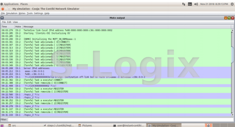 Steps for simulating the MQTT protocol in cooja| S-Logix
