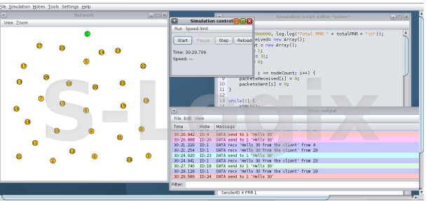 Steps to Get the Position of a Node in Contiki Cooja Simulator? | S-Logix