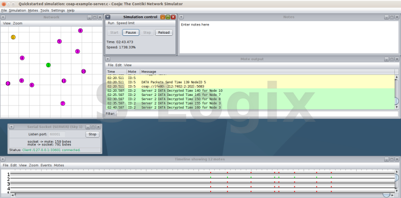 Steps for Send Data Packets between client and server | S-Logix