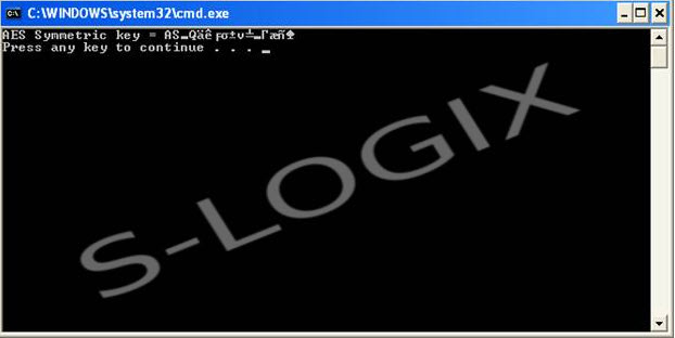 AES Based Key Generation In Java S Logix