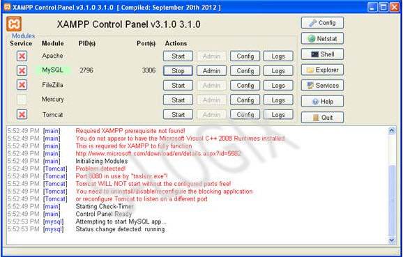 To Connect With MySQL Database Using Xampp Server And Java S Logix