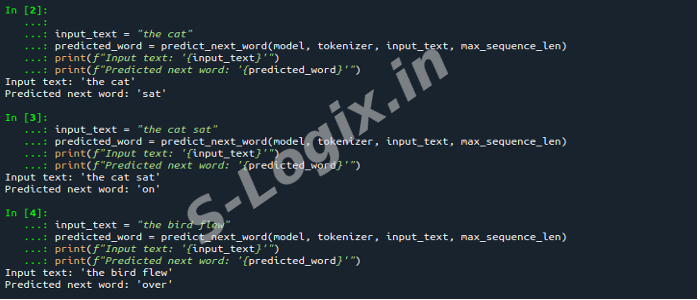 Next_Word Prediction using Tokenizer and LSTM |S-Logix