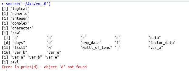 Variable And How To Assign Value To A Variable In R S Logix