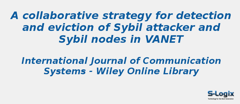 A Collaborative Strategy For Detection Ns2 Projects S Logix