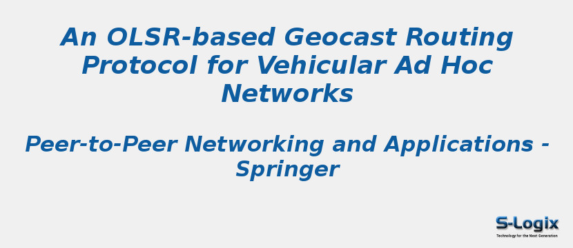 An Olsr Based Geocast Routing Protocol Ns2 Projects S Logix