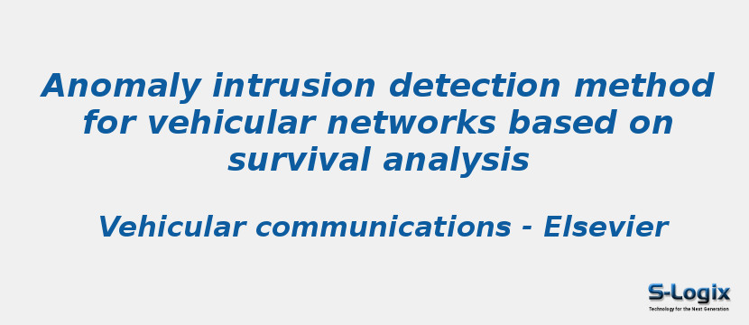 Anomaly Intrusion Detection Method For Vehicular Networks Based On