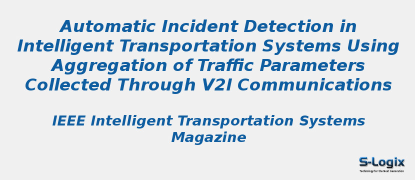Traffic Parameters Collect V2I Communications - NS2 Projects | S-Logix