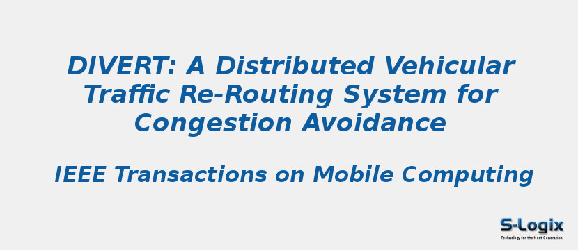 A Distributed Vehicular Traffic Re Routing System For Congestion