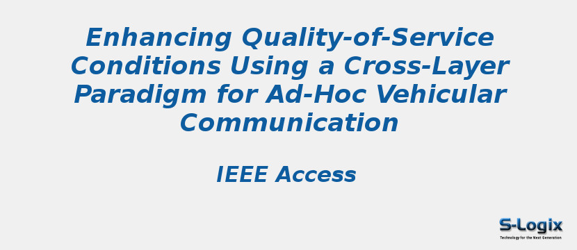 Cross-Layer Paradigm VANET - NS2 Projects | S-Logix