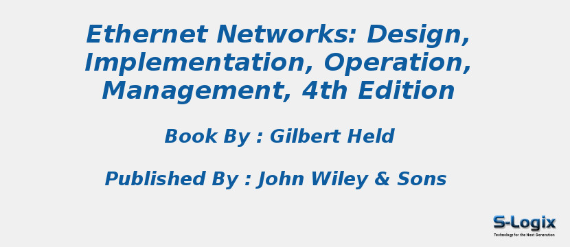 Top Research Books in Ethernet Networks | S-Logix