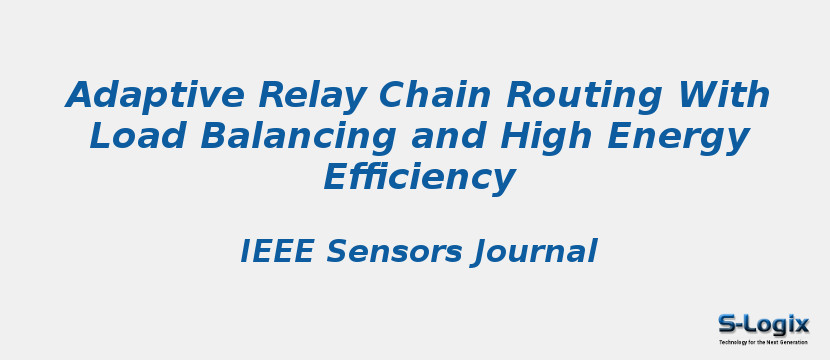 Adaptive Relay Chain Routing With Load Balancing - NS2 Projects | S-Logix