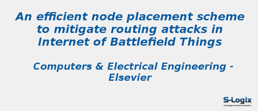 An Efficient Node Placement Scheme Ns2 Projects S Logix