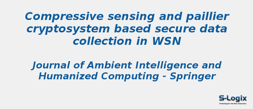 Compressive sensing and paillier cryptosystem - NS2 Projects | S-Logix